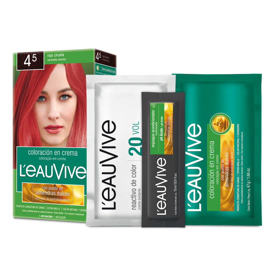 Kit de coloración - Tono 4.5 - L'eau Vive